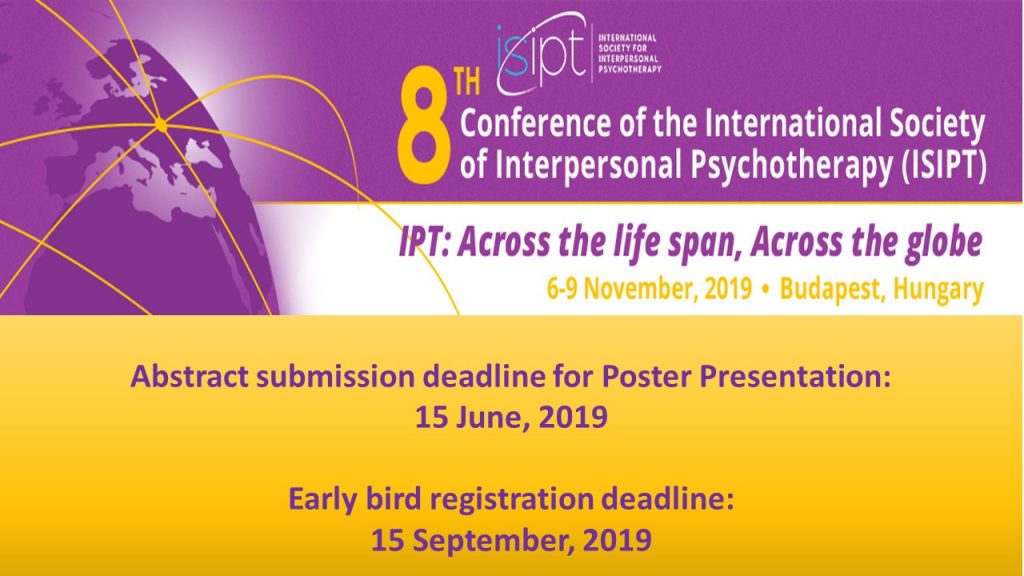 isipt | International Society of Interpersonal Psychotherapy - ISIPT