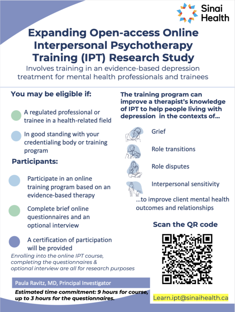 Expanding Open-acess Online IPT-training research study | International ...